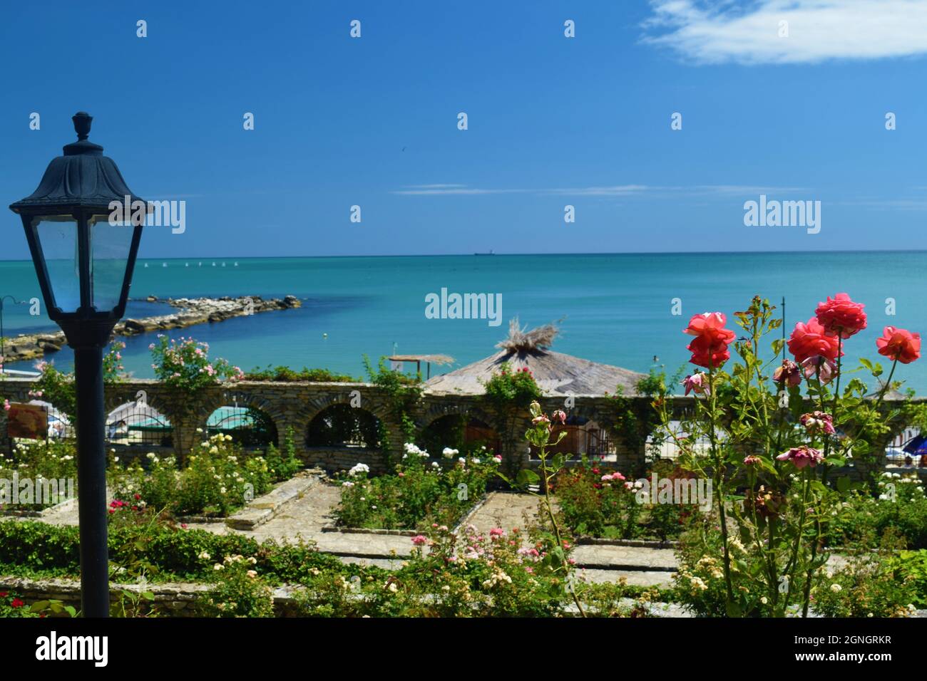 Botanical Garden of Balchik, Bulgaria, Black sea Stock Photo - Alamy