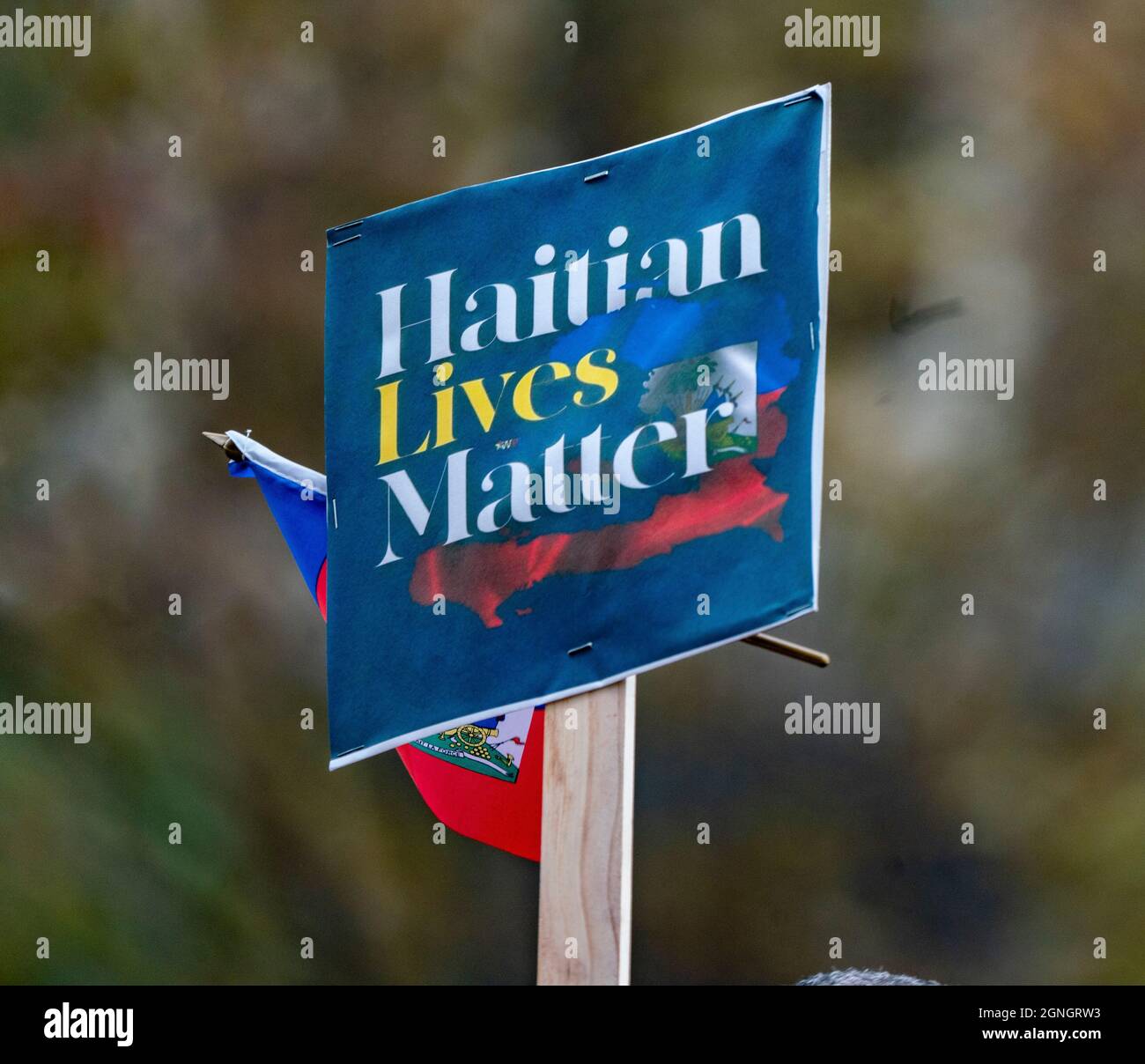 September 24, 2021, Boston, Massachusetts, USA: Haitian Lives Matter ...
