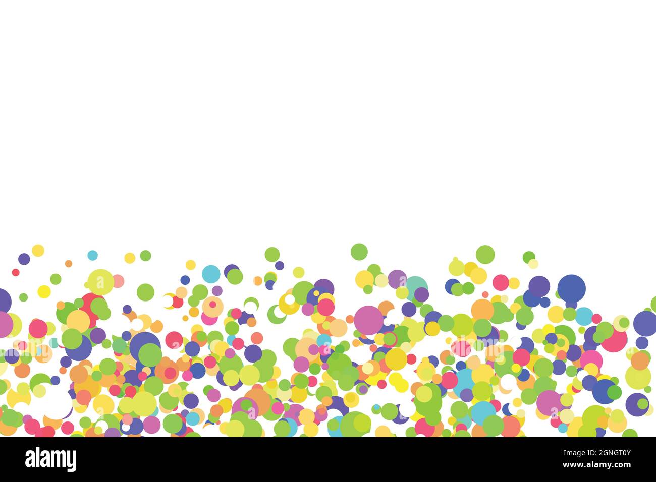 Light multicolor background, colorful vector texture with circles ...