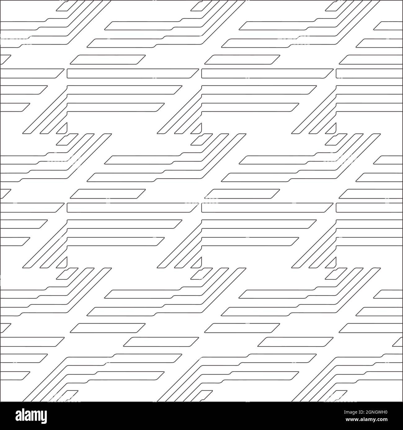 Vector pattern with symmetrical elements . Repeating geometric tiles ...