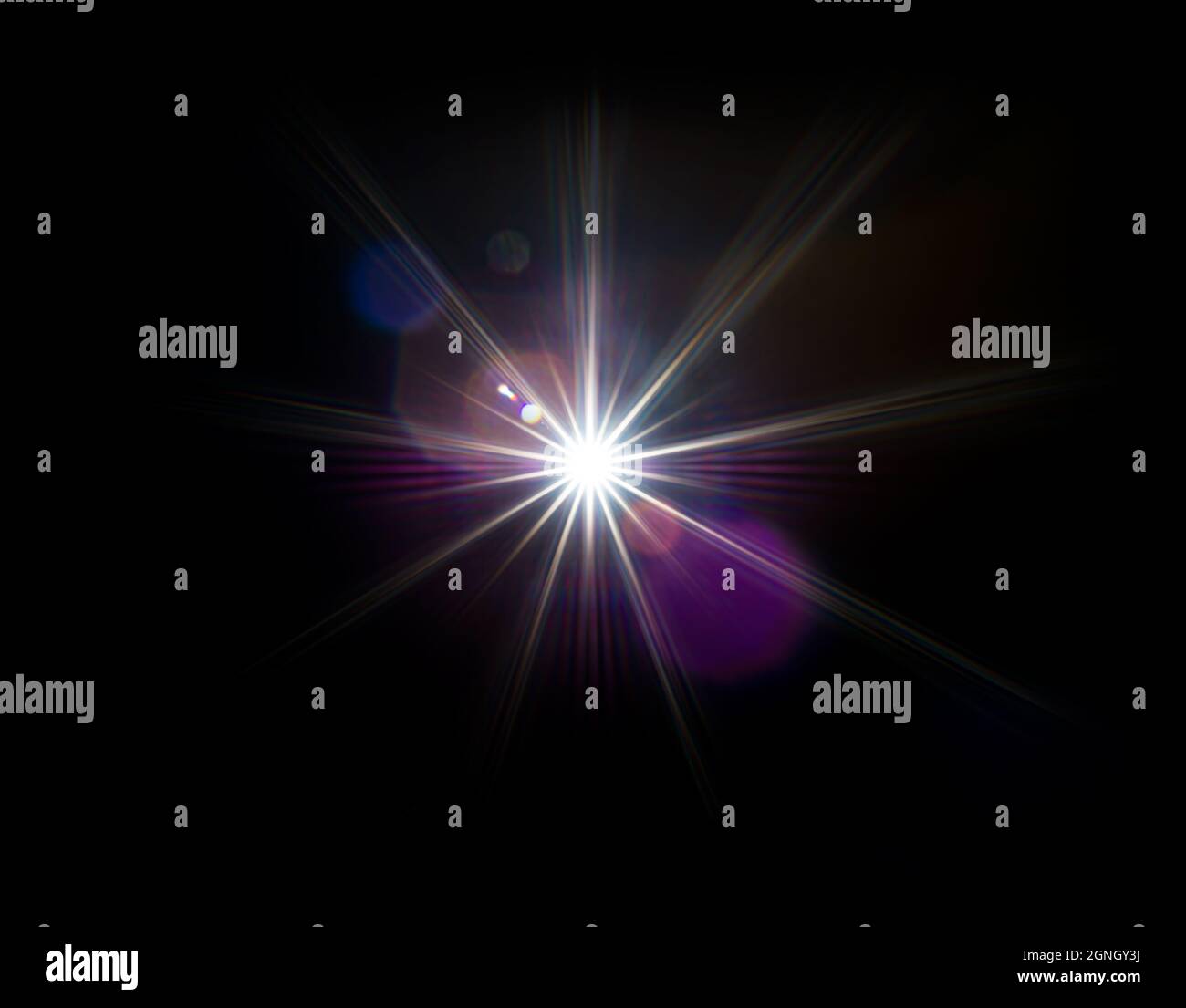 Bright flashes optical lens flare hi-res stock photography and images ...