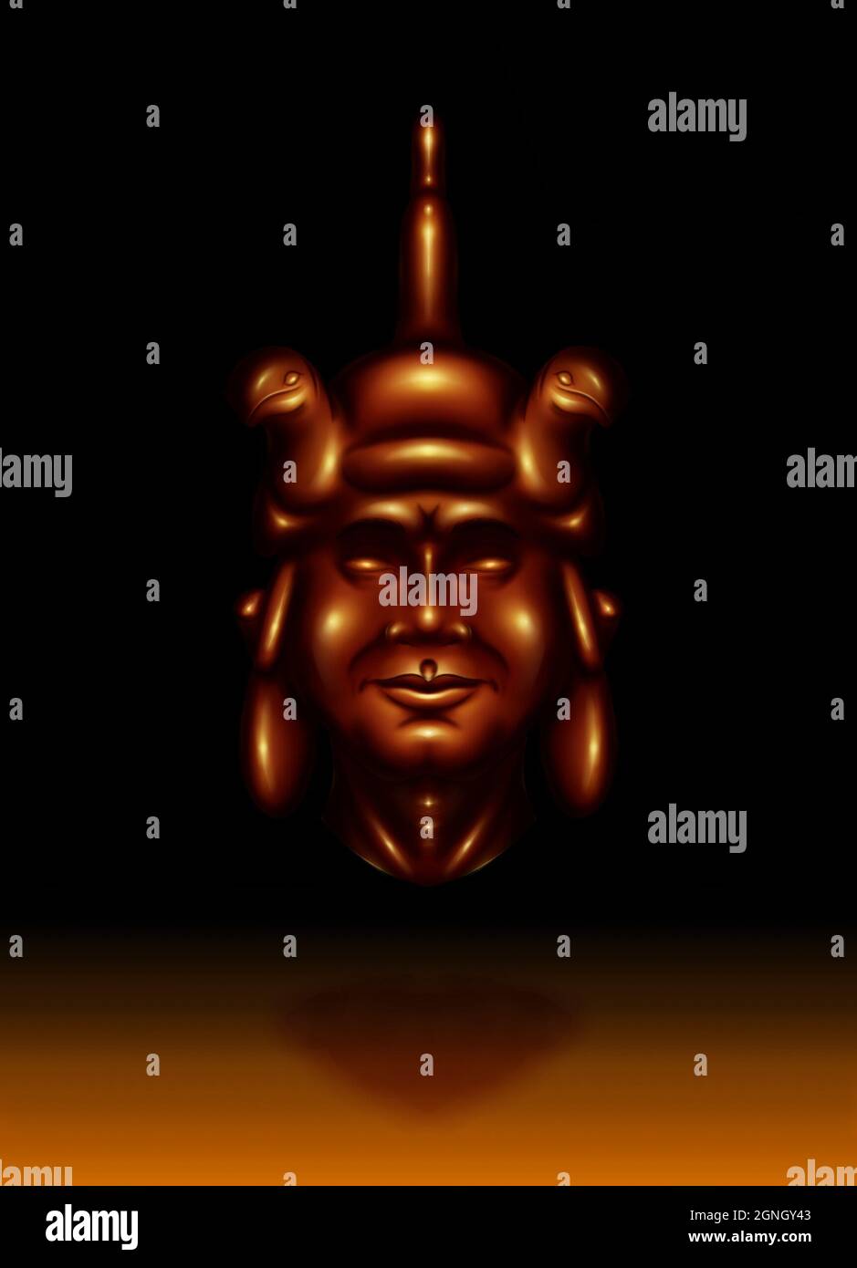 Huaco portrait hi-res stock photography and images - Alamy