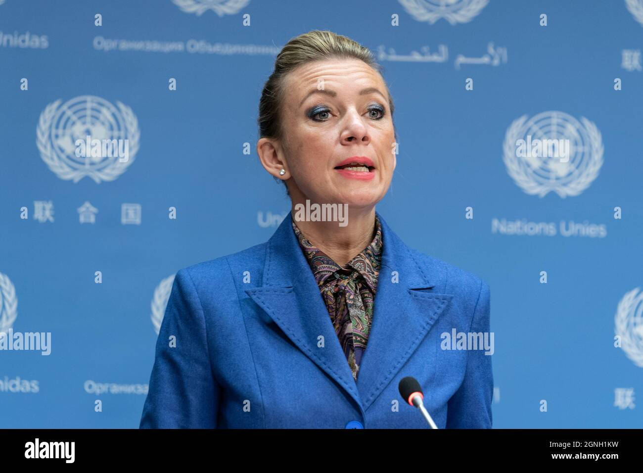 Maria zakharova hi-res stock photography and images - Alamy