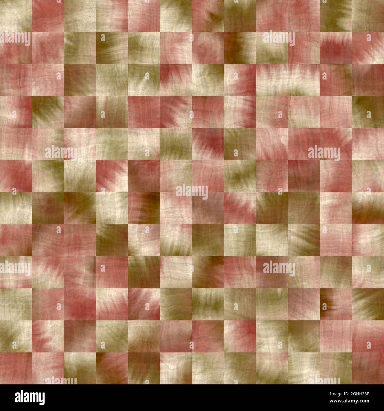 Seamless square tile faux wall mosaic pattern for surface design and ...