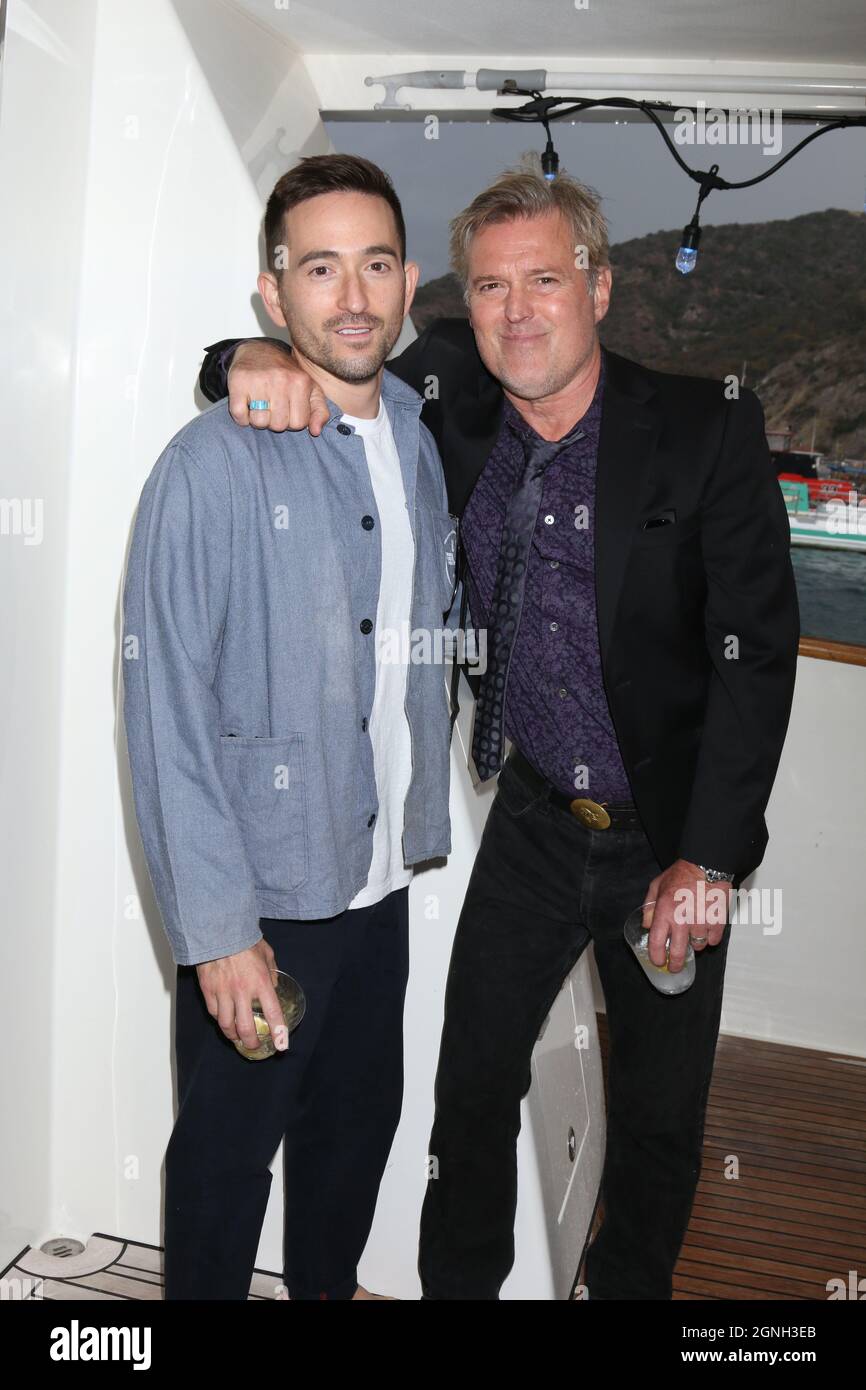 LOS ANGELES - SEP 24: Matthew Balzer, Bill Sage at the 2021 Catalina ...