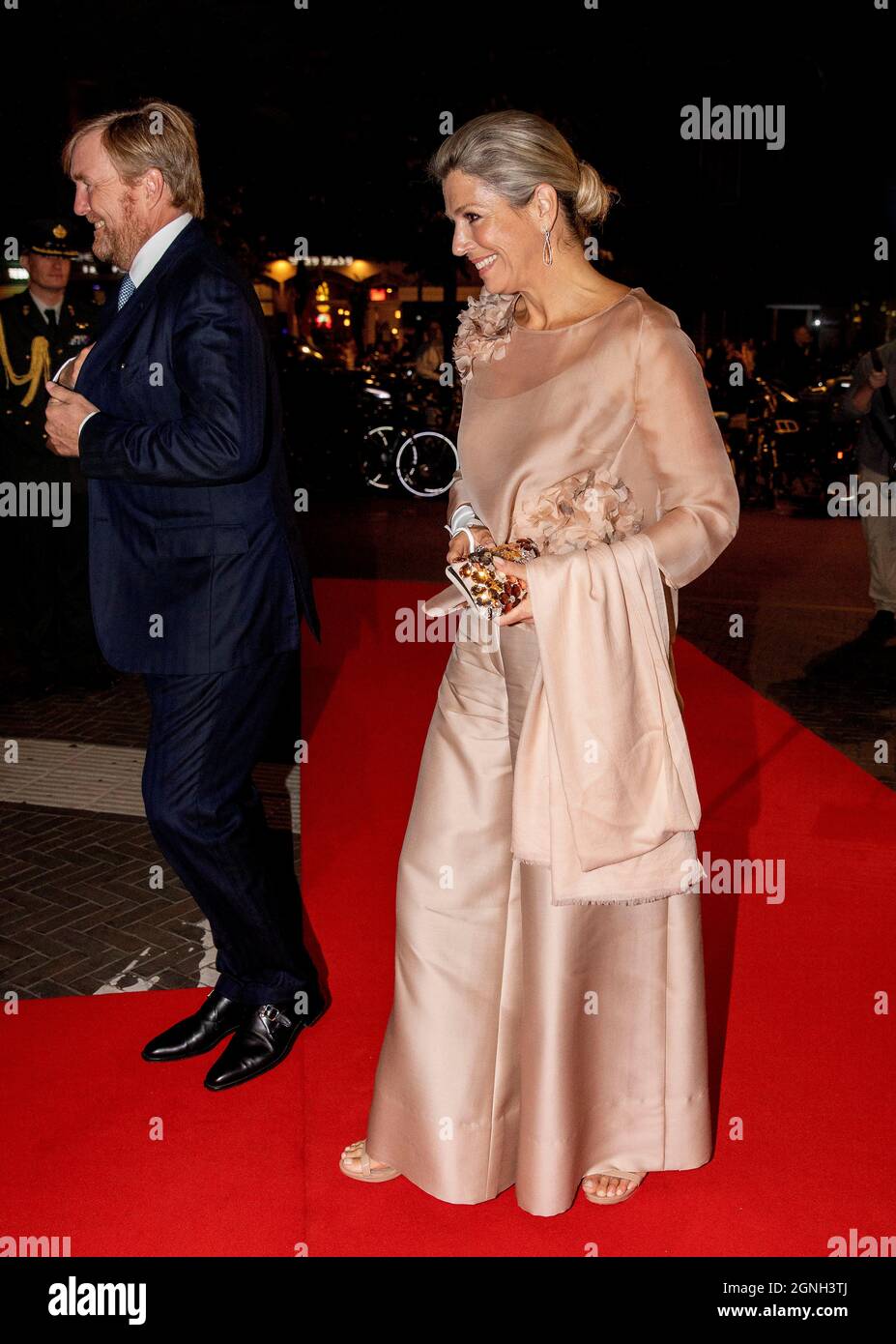 25-09-2021 Utrecht Queen Maxima and King Willem-Alexander attend the ...