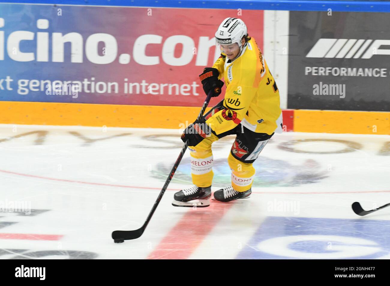 Gerber Jeremi SC Berna HC Lugano Vs. SC Berna National League season ...