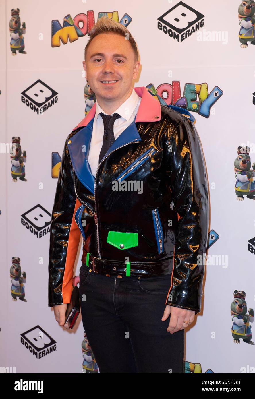John Galea attends the ‘Moley Premiere at the Odeon Luxe Leicester ...