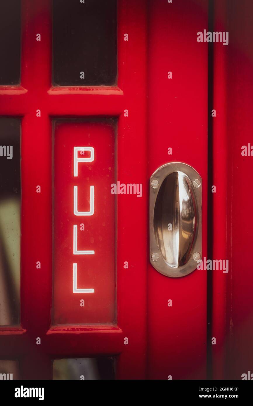 1960s telephone red box hi-res stock photography and images - Alamy