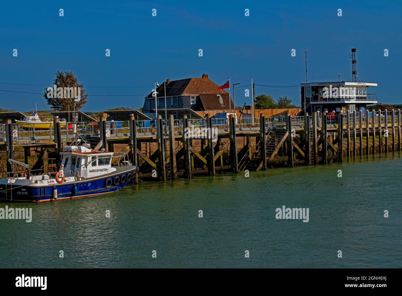 Rye Harbour Master Stock Photo - Alamy