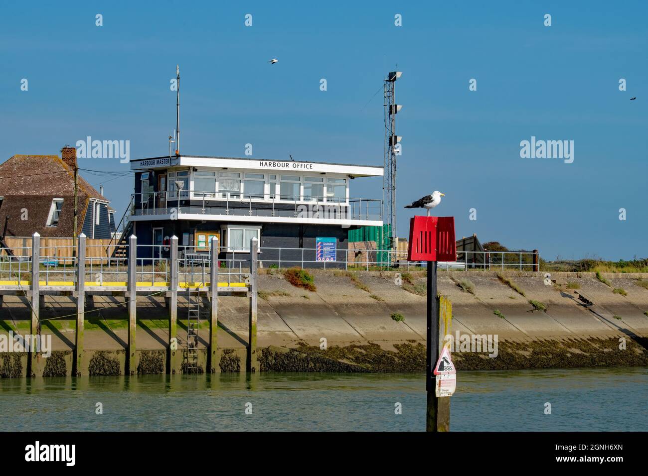 Rye Harbour Master Stock Photo - Alamy