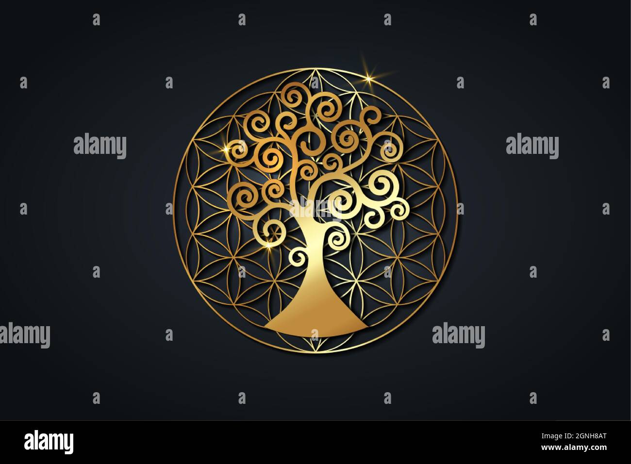 Tree Of Life Symbol Sacred Geometry