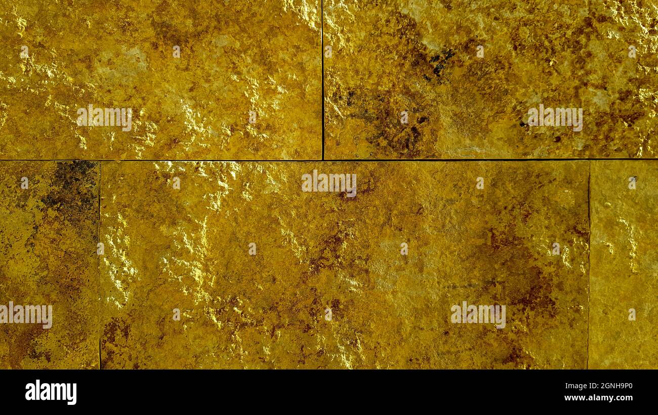 Rough wall background in yellow color Stock Photo - Alamy