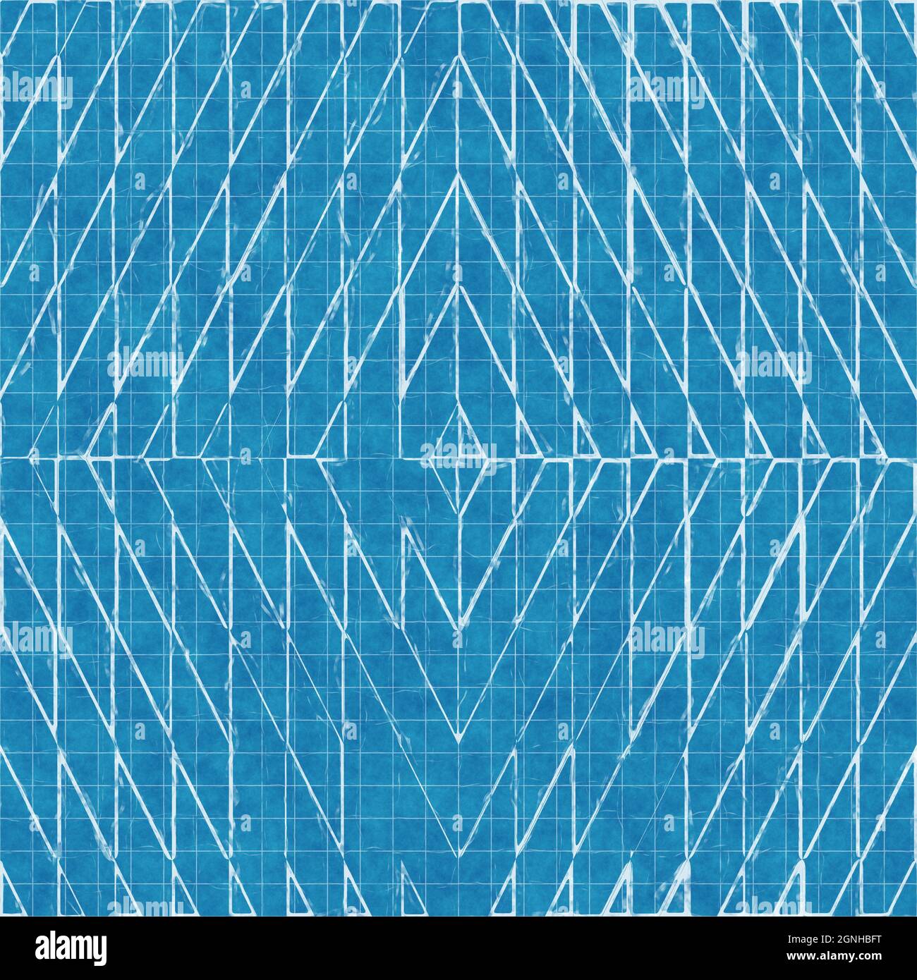 Seamless bright blue blueprint pattern for textile and print Stock ...