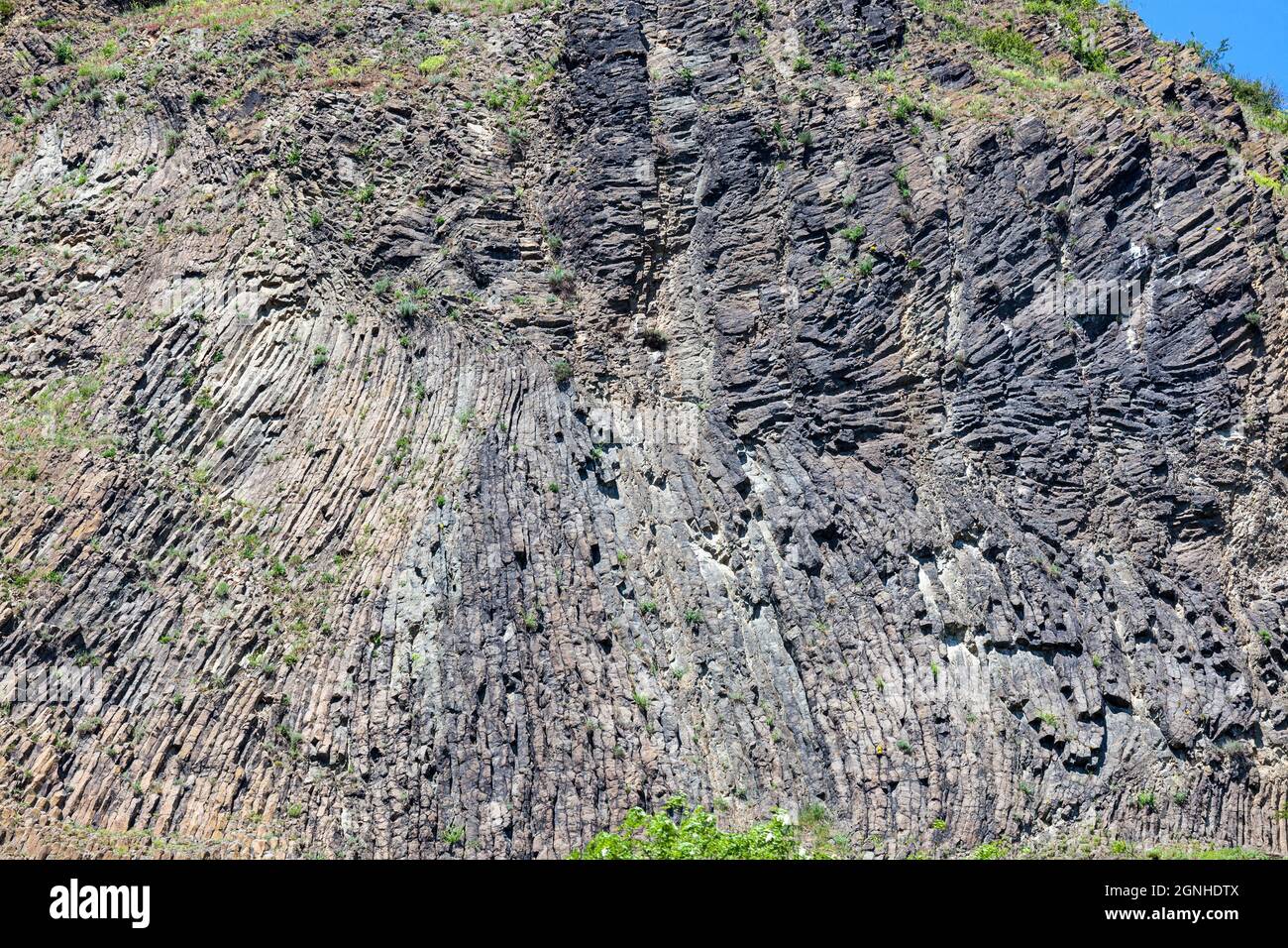 Earth folds in the Alps are the highest and most extensive mountain ...