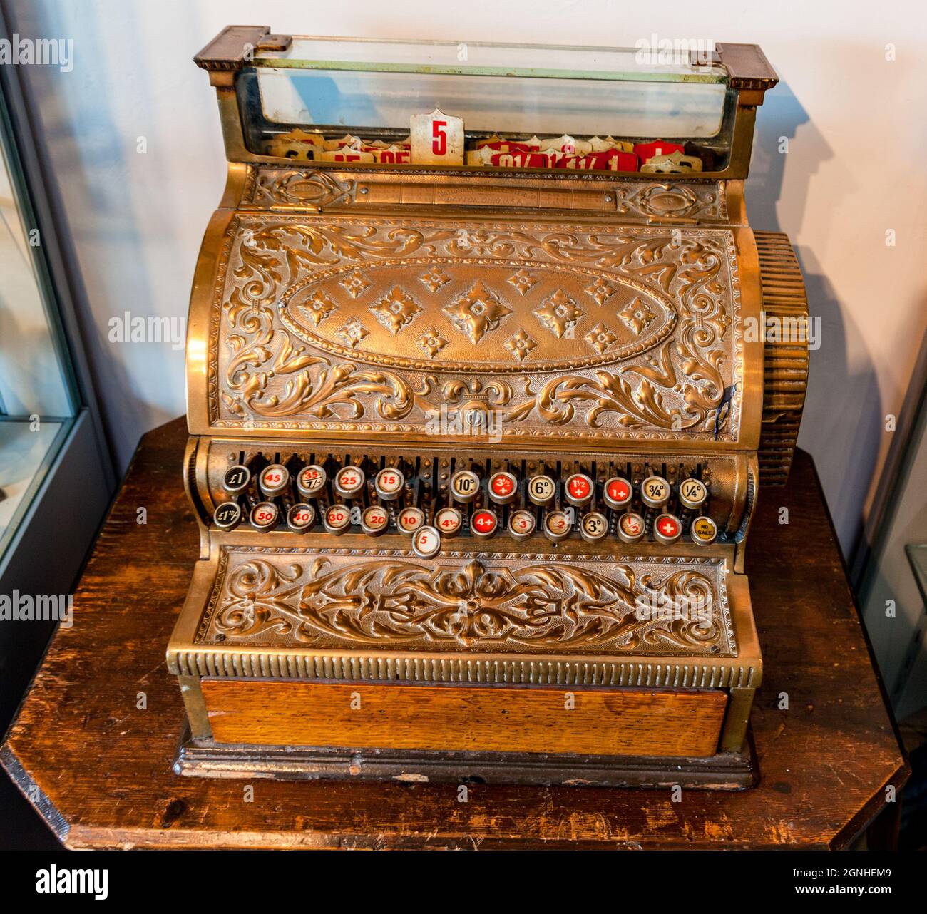 antique cash register usa Stock Photo - Alamy