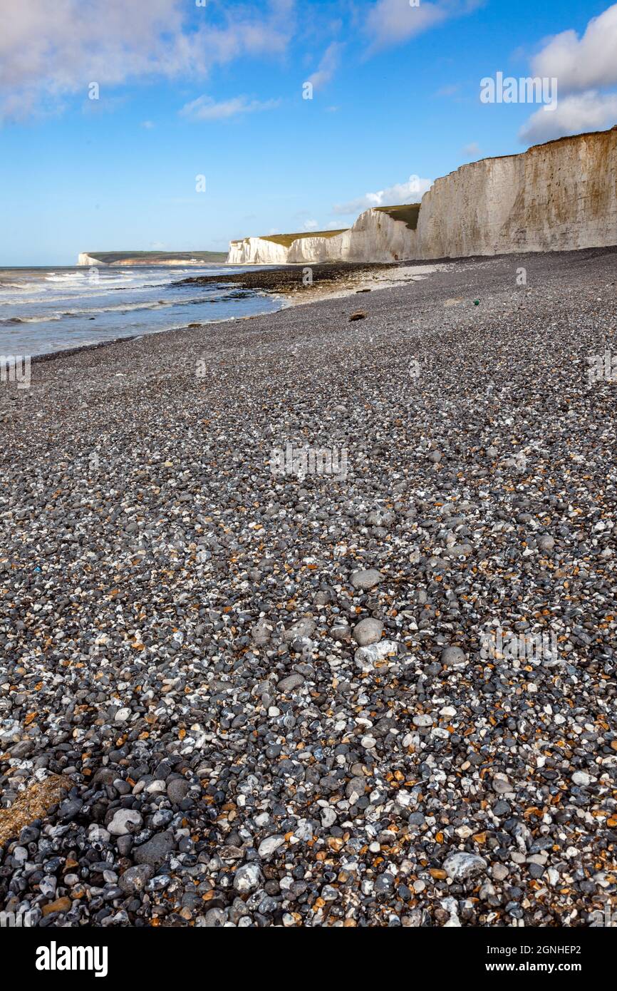 White cliffs of Dover Britain facing France Stock Photo - Alamy