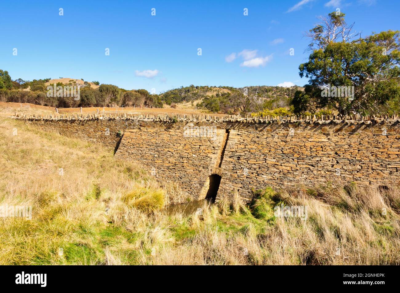 Spiky Bridge on the old convict coach road was built by convicts out of ...