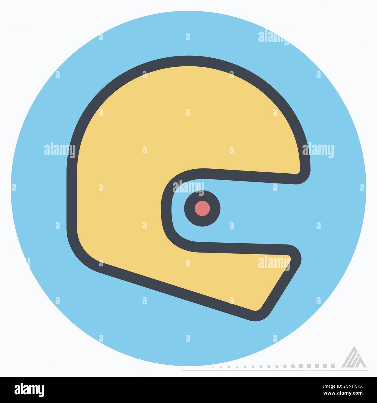 Icon Motor Racing - Color Mate Style - Simple illustration, Editable ...