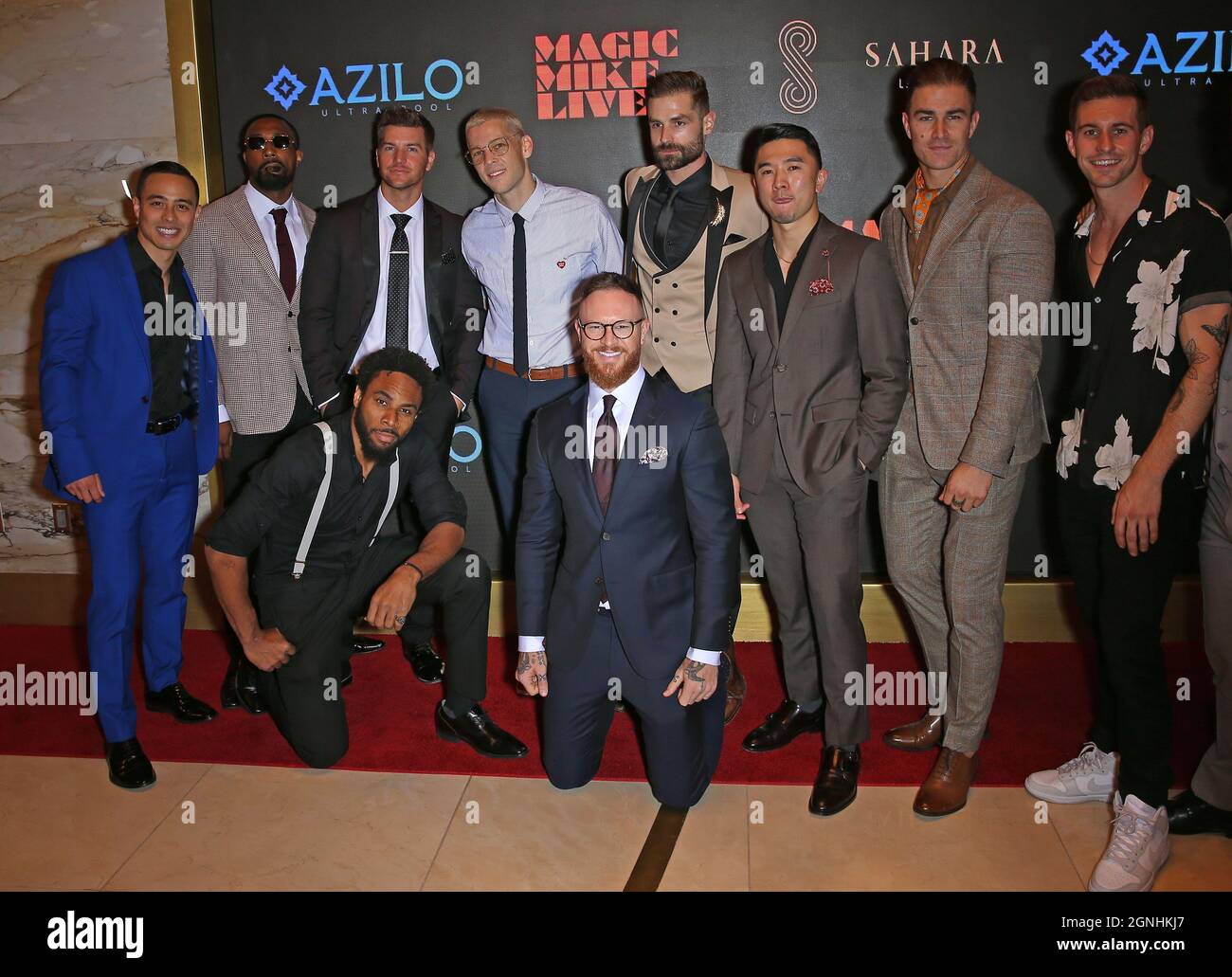 25 September 2021 - Las Vegas, NV - Magic Mike Cast. Red Carpet ...