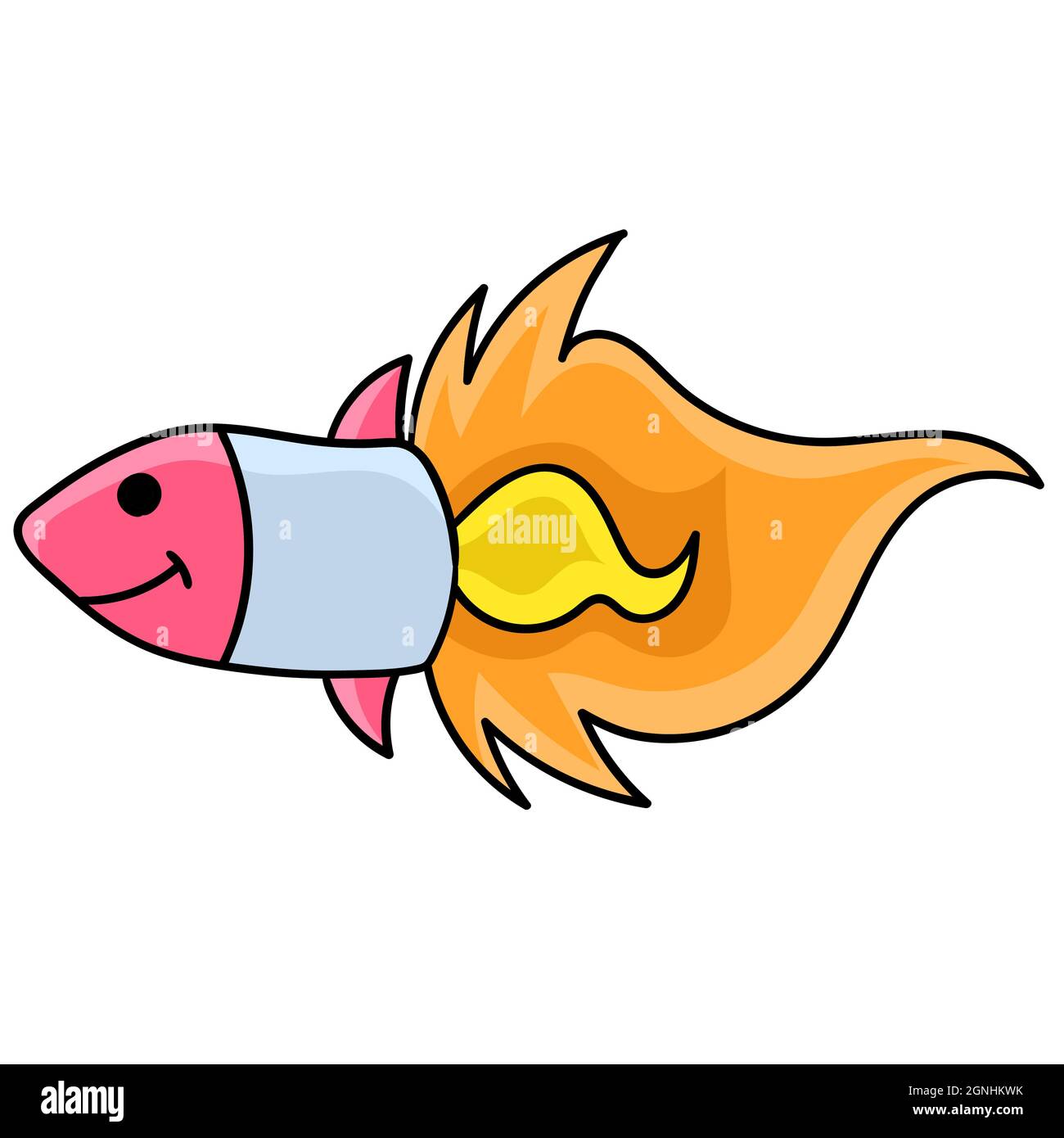 doodle rocket image with smiling face Stock Vector Image & Art - Alamy