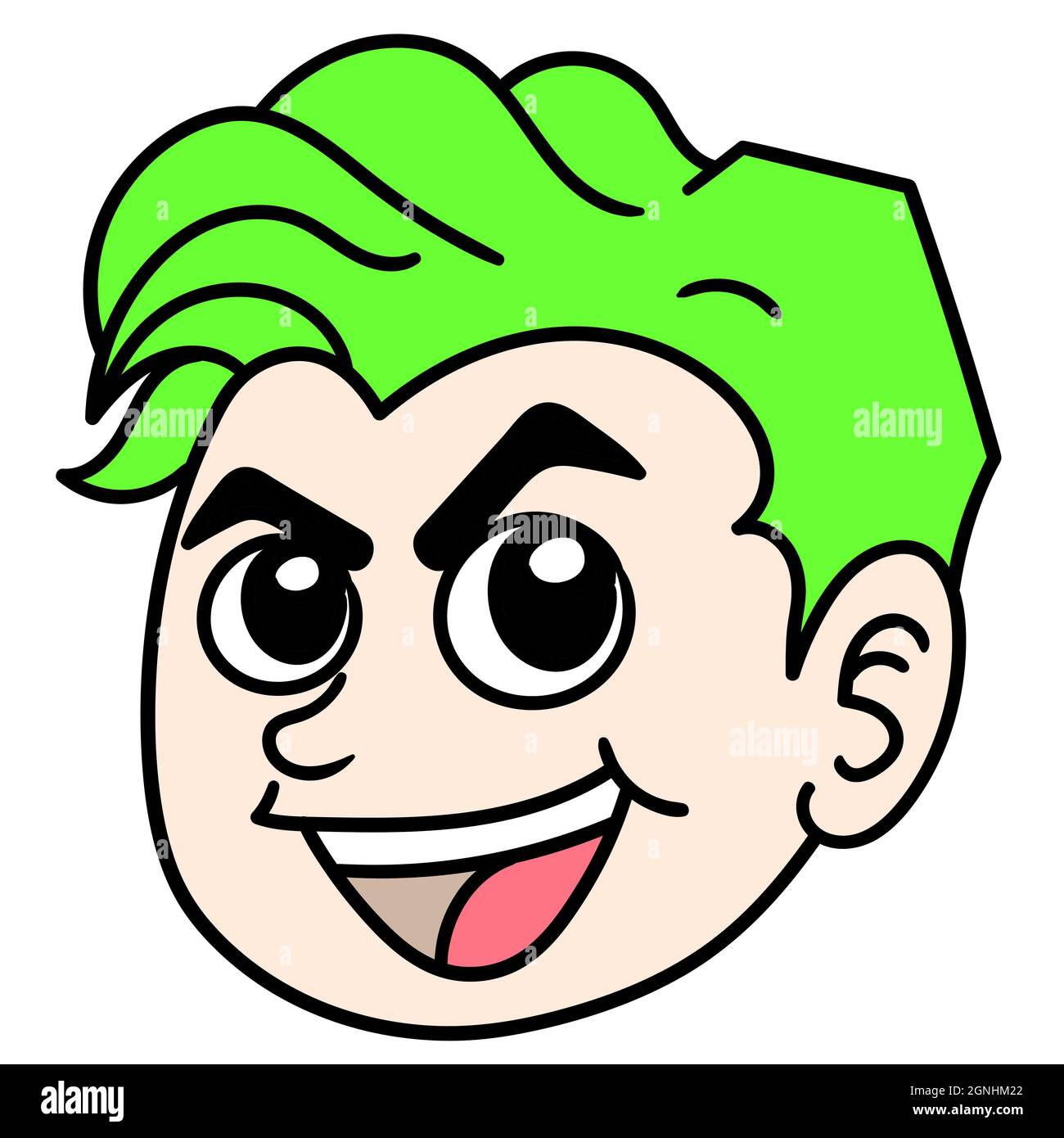 Mocking laugh Stock Vector Images - Alamy