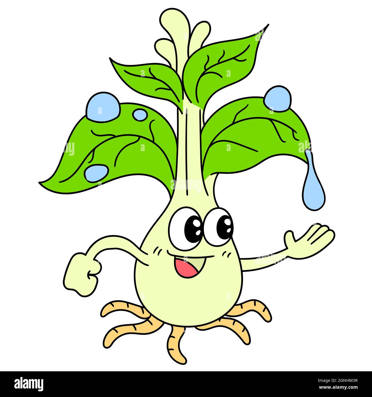 cartoon radish vegetable with happy face Stock Vector Image & Art - Alamy