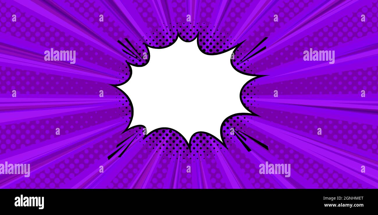 Surprising boom cloud in halftone background for sales and promotions ...