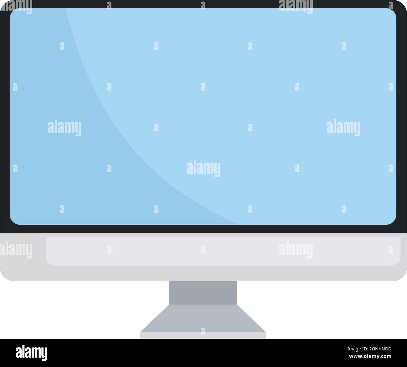 desktop computer display Stock Vector Image & Art - Alamy