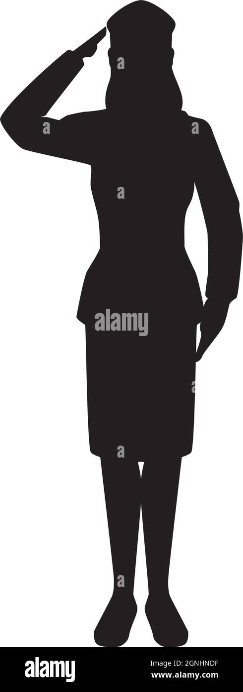 female officer military Stock Vector Image & Art - Alamy