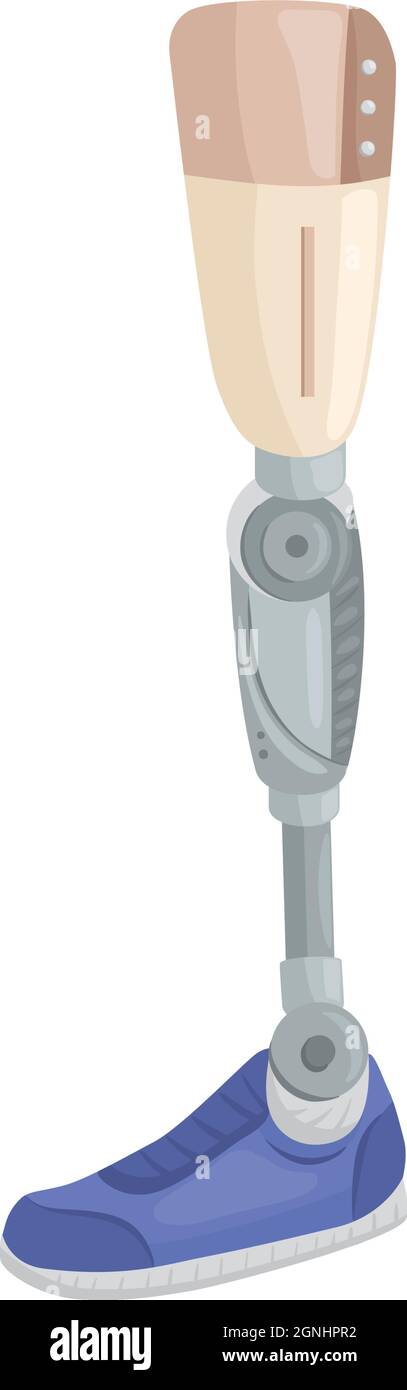 leg prosthesis implant Stock Vector Image & Art - Alamy
