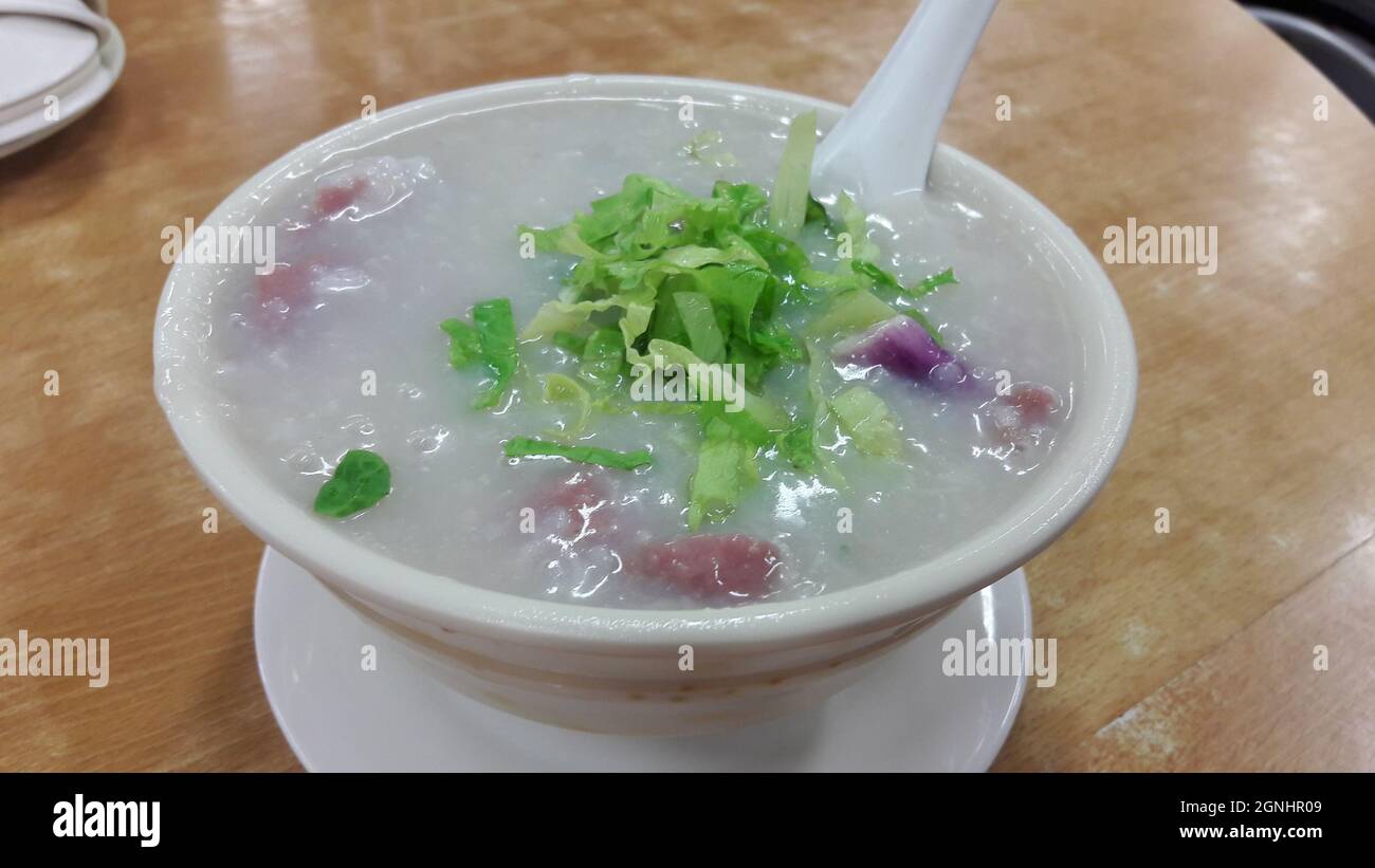 Chinese rice congee hi-res stock photography and images - Alamy