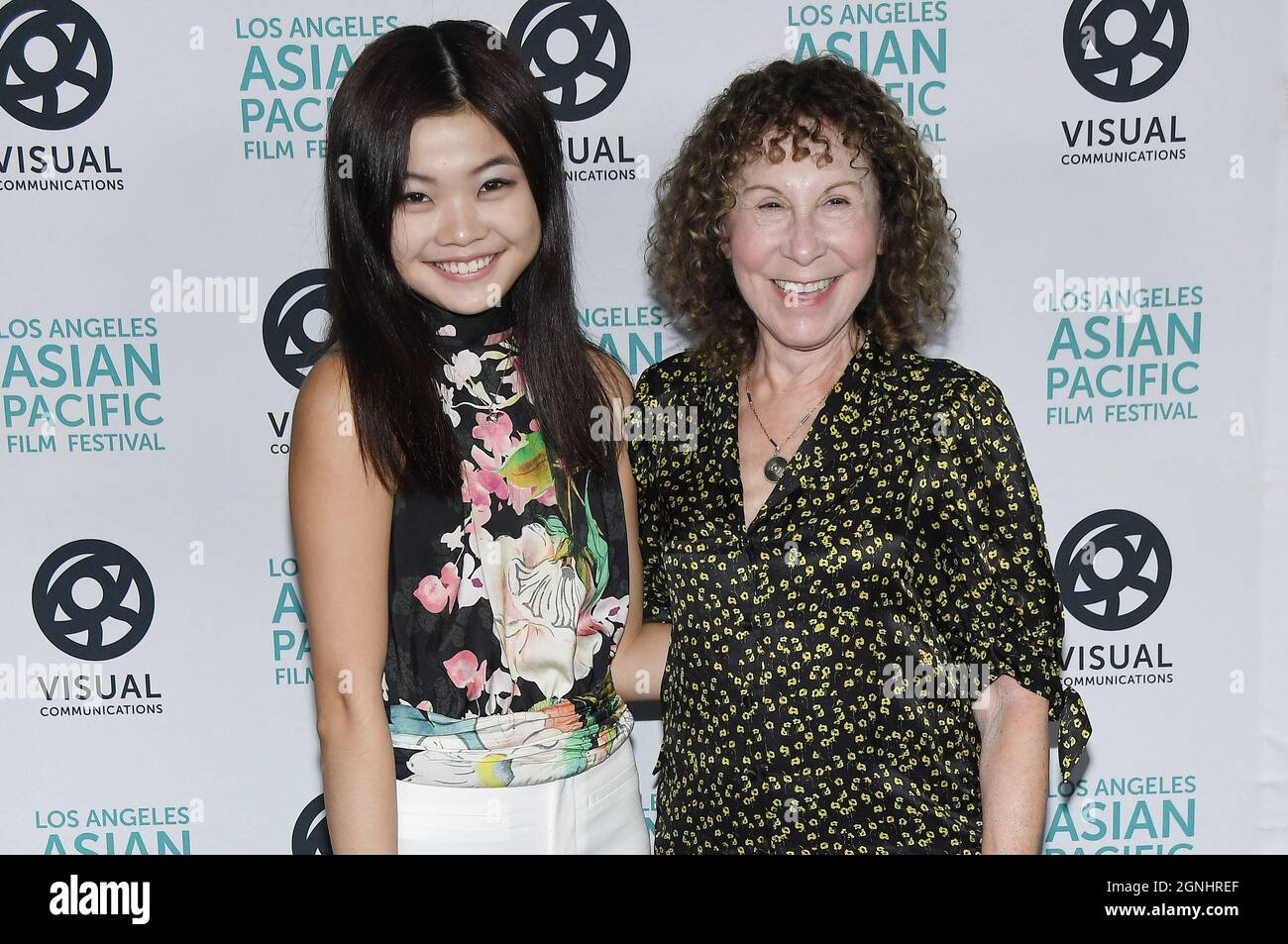 (L-R) Miya Cech and Rhea Perlman at the 2021 Los Angeles Asian Pacific ...