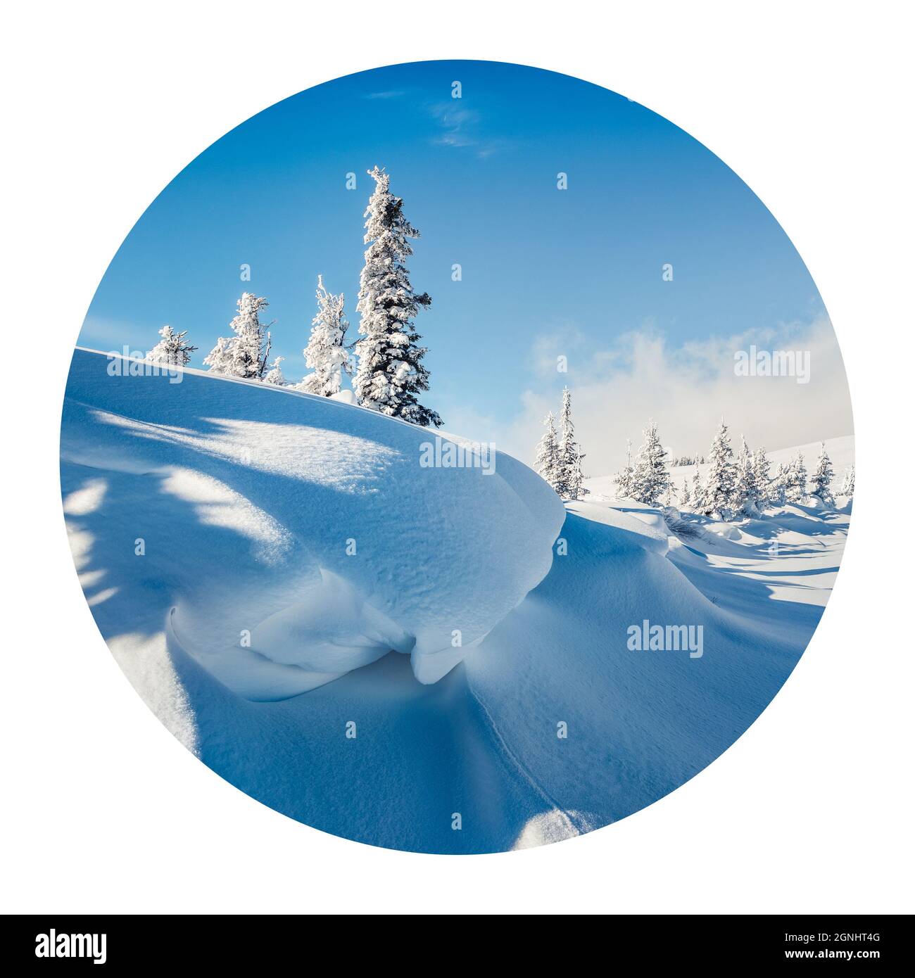 Majestic view mountain in Cut Out Stock Images & Pictures - Alamy