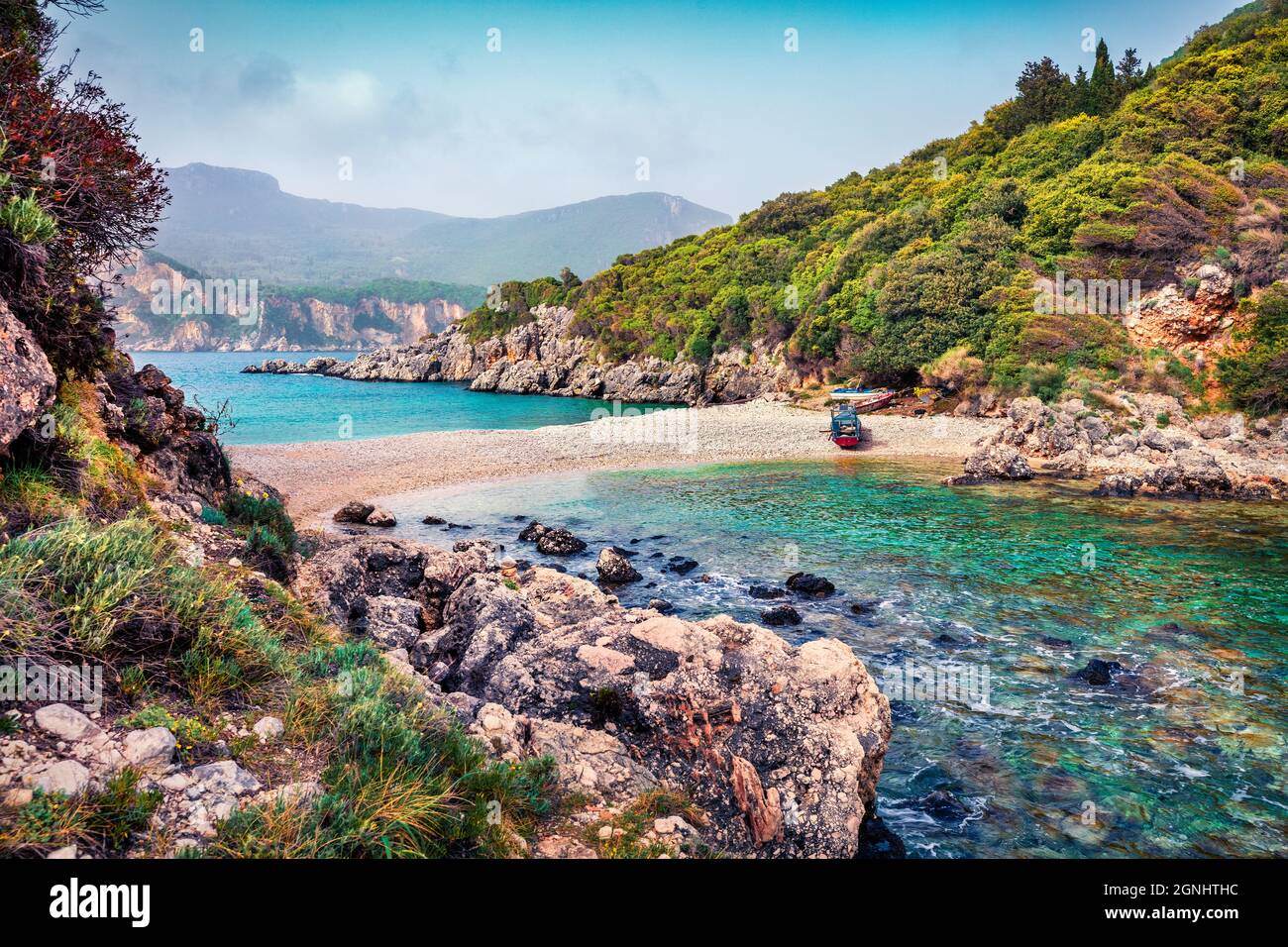 Limni beach hi-res stock photography and images - Alamy