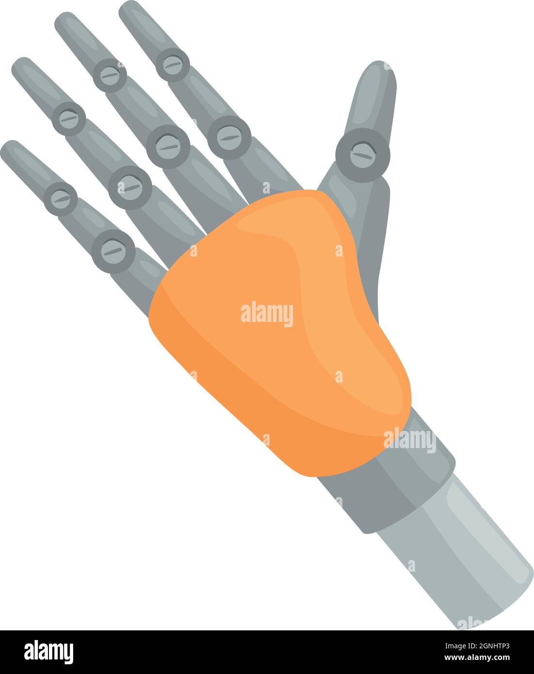 hand prosthesis implant Stock Vector Image & Art - Alamy