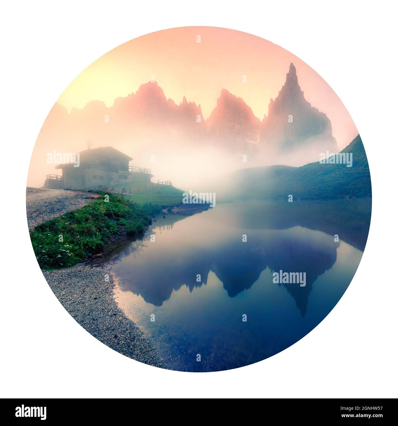 View alpine mountain peak Cut Out Stock Images & Pictures - Alamy