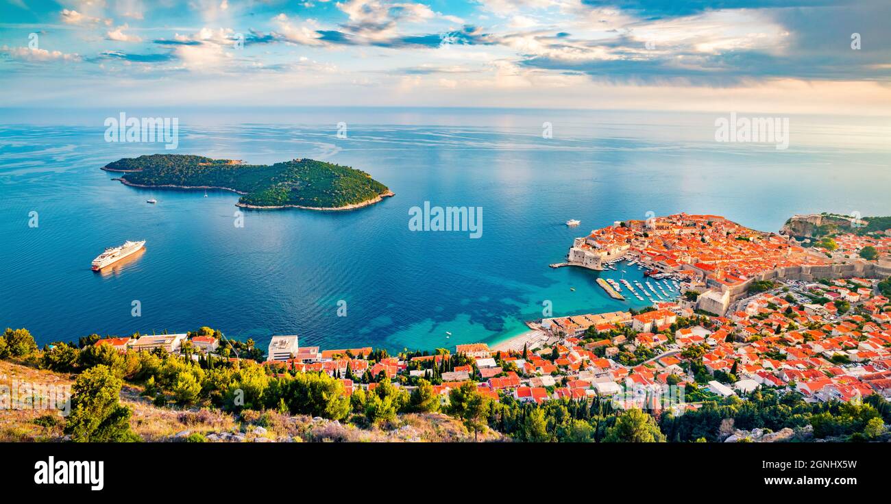 Most amazing views of Dubrovnik city possible to see when climbing to ...