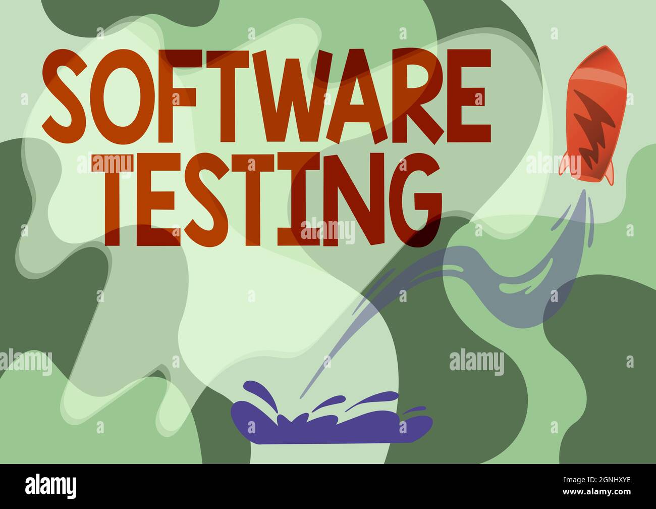 Text Sign Showing Software Testing Conceptual Photo Evaluate The