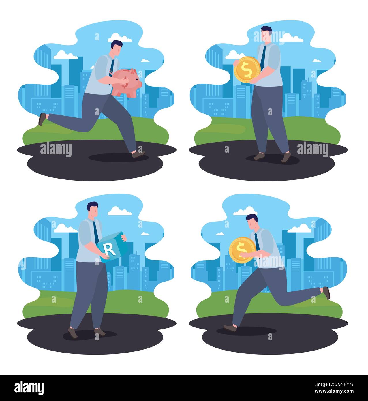four businessmen risk management Stock Vector Image & Art - Alamy four businessmen risk management Stock Vector Image & Art - Alamy