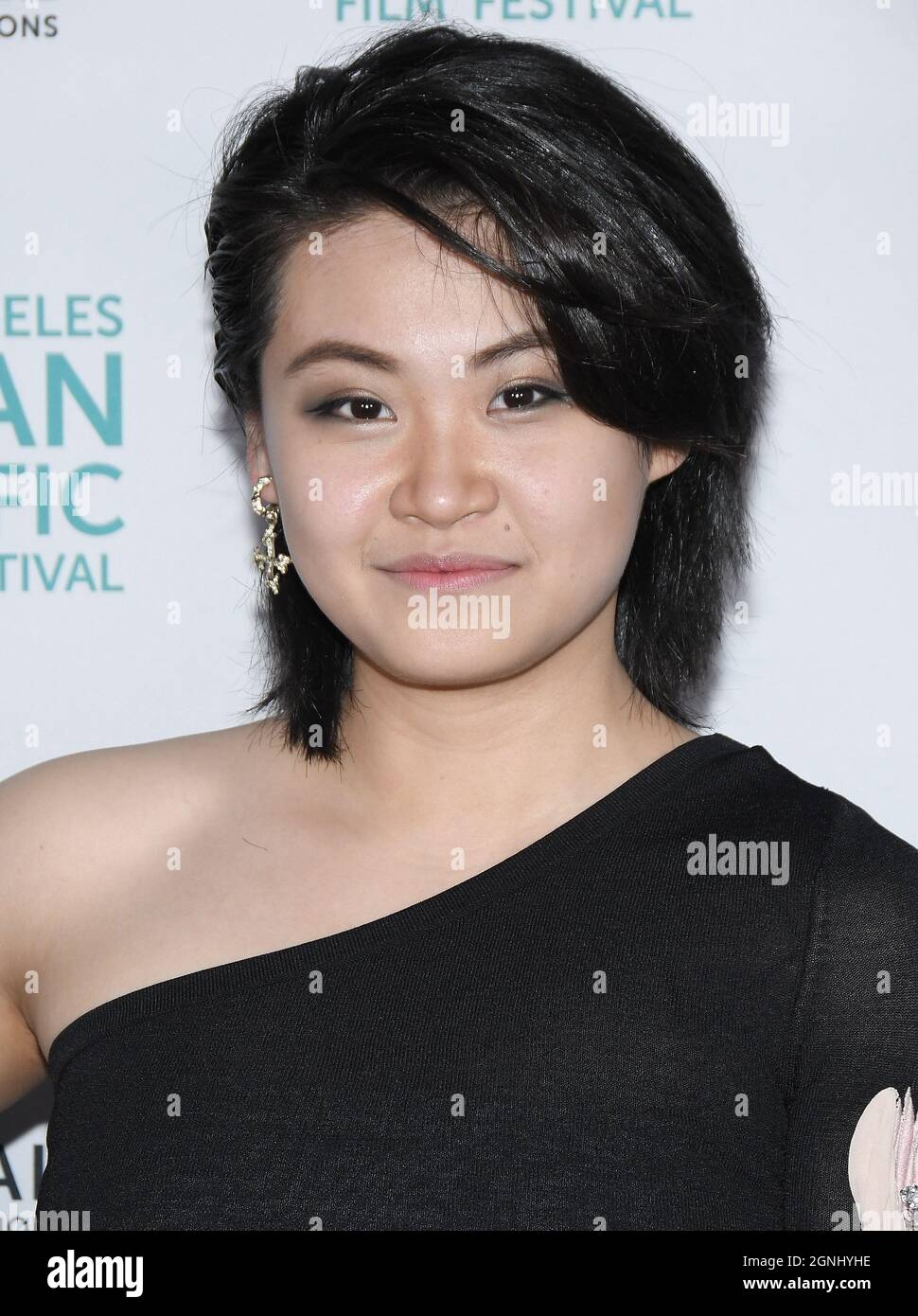 Tiffany Wu arrives at the 2021 Los Angeles Asian Pacific Film Festival ...
