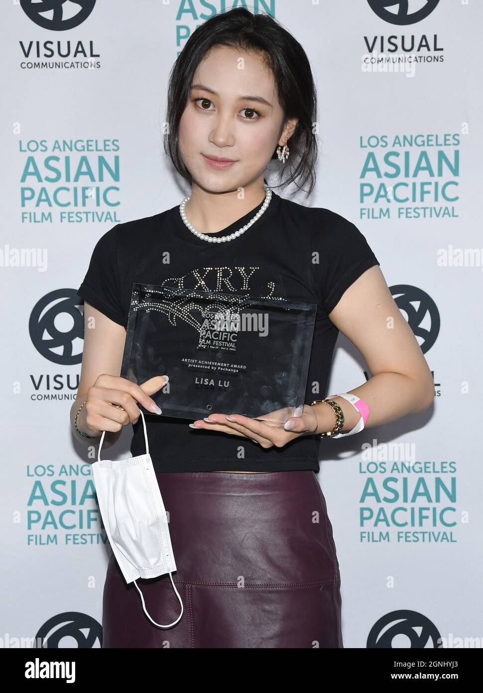 Rochelle Ying arrives at the 2021 Los Angeles Asian Pacific Film ...