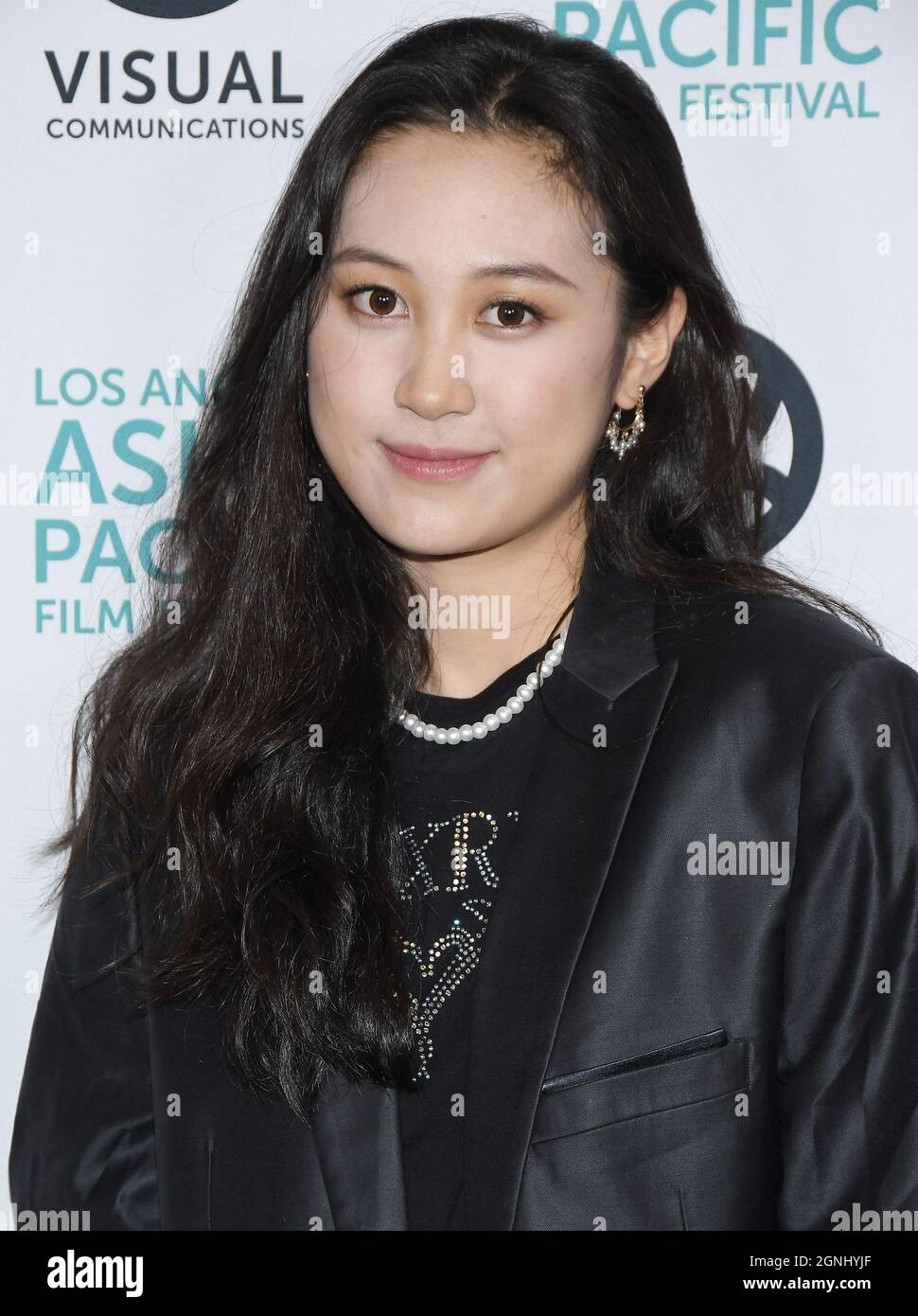 Rochelle Ying arrives at the 2021 Los Angeles Asian Pacific Film ...