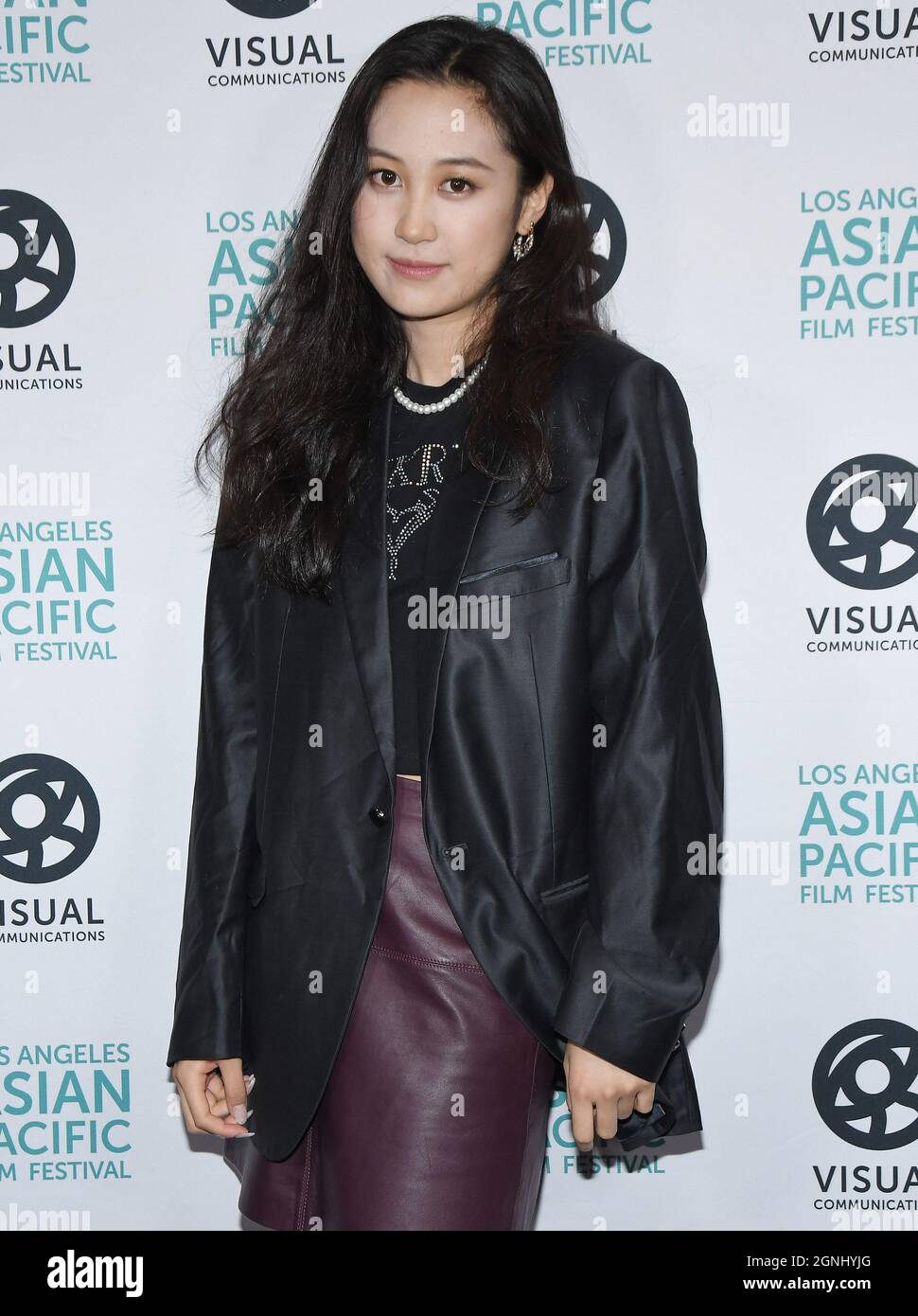 Rochelle Ying arrives at the 2021 Los Angeles Asian Pacific Film ...