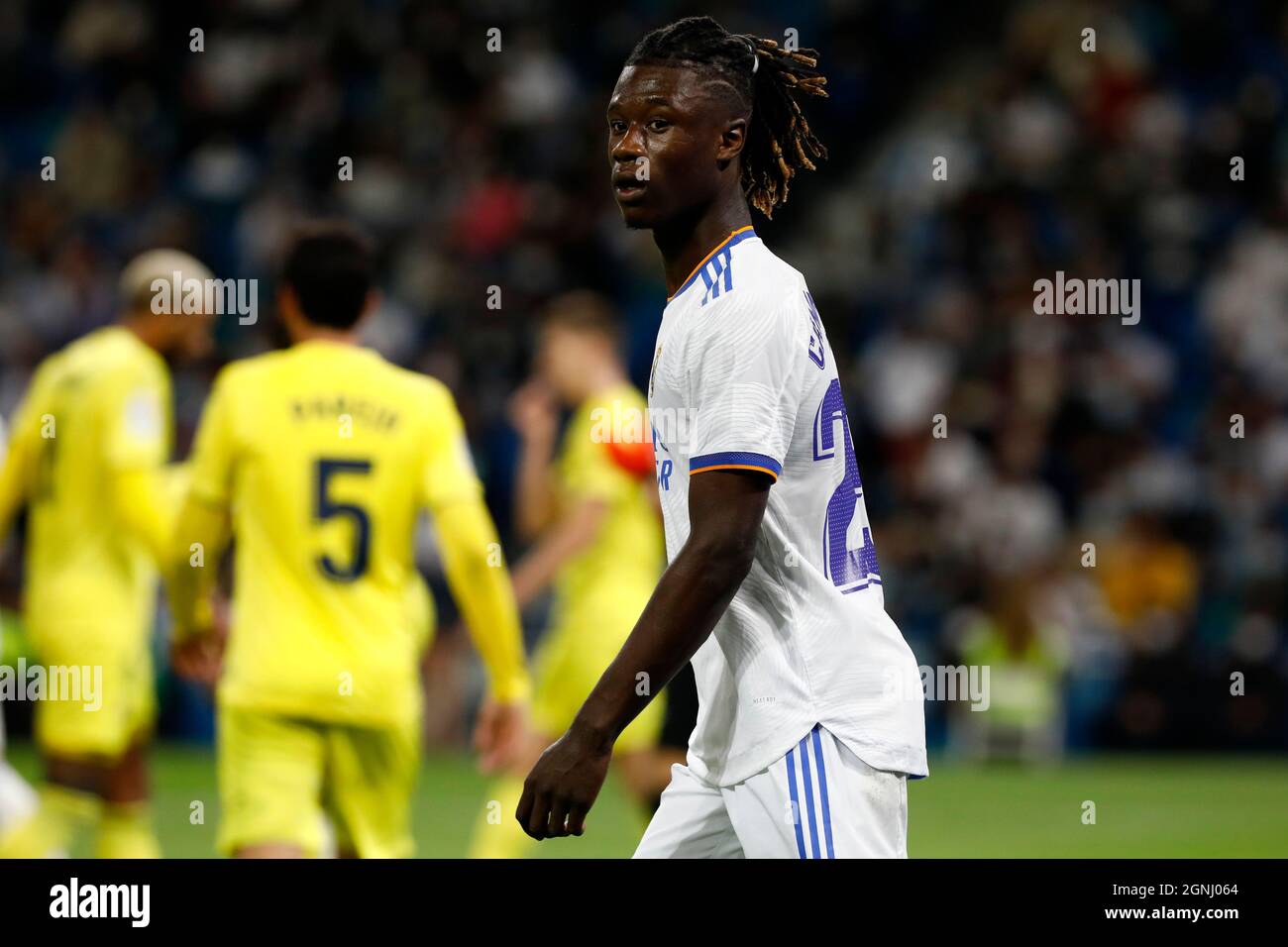 Eduardo Camavinga of Real Madrid during the La Liga match between Real ...