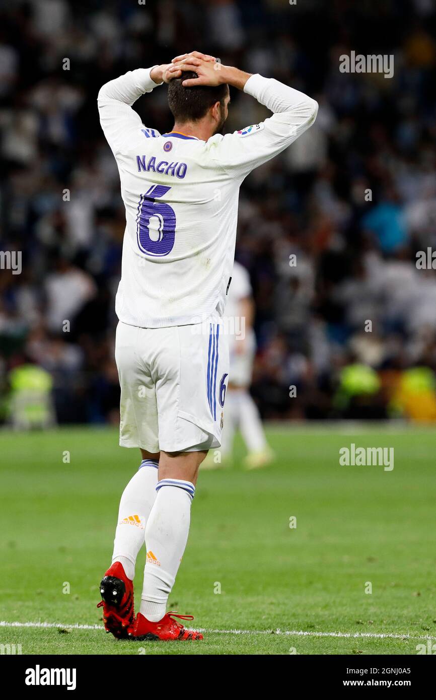 Nacho Fernandez of Real Madrid during the La Liga match between Real ...