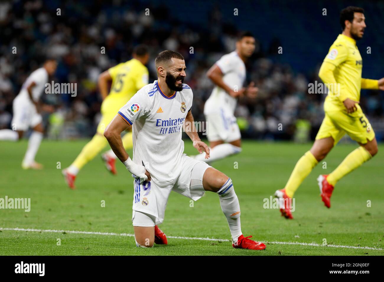 Karim Benzema of Real Madrid during the La Liga match between Real ...