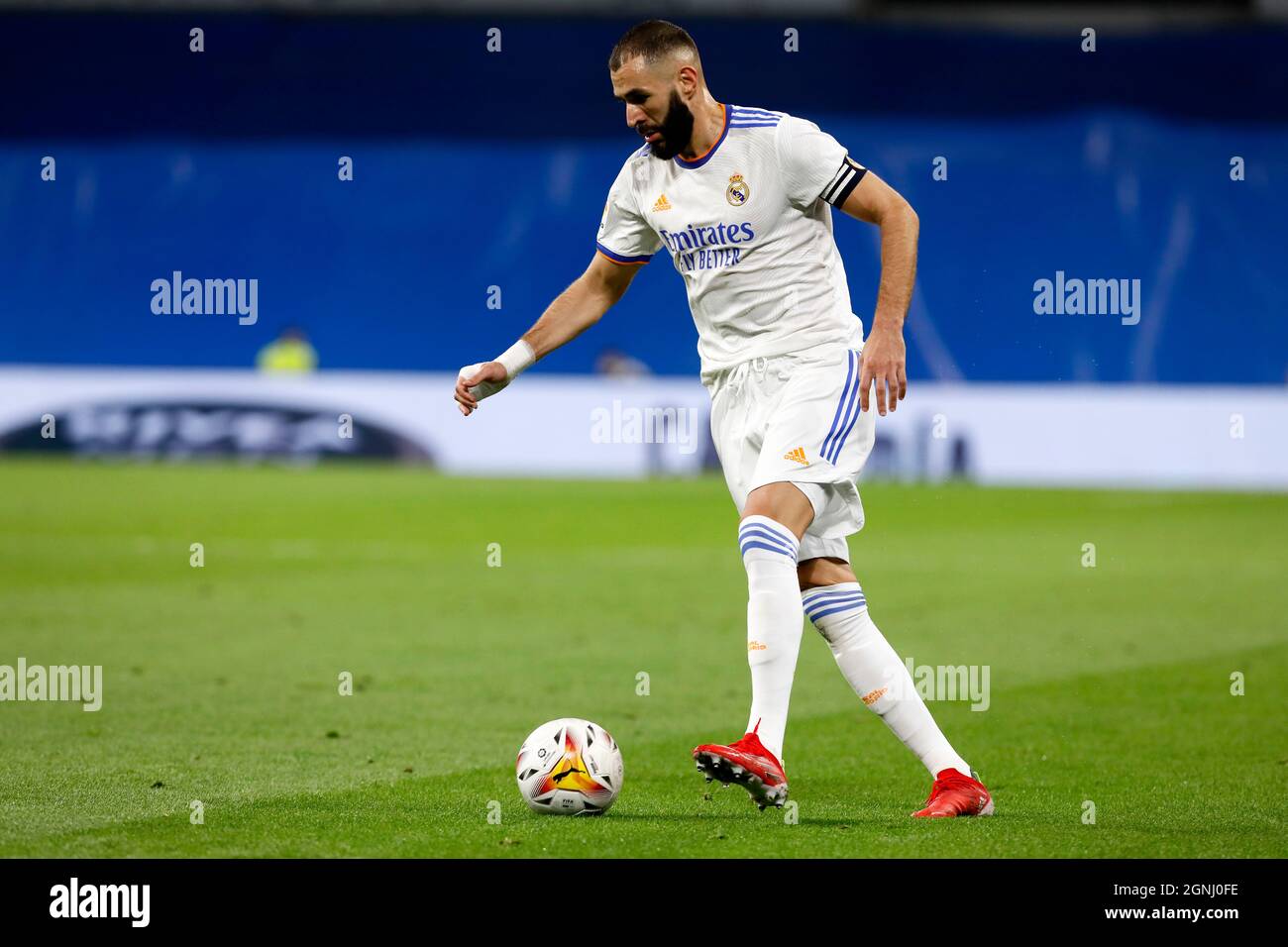 Karim Benzema of Real Madrid during the La Liga match between Real ...