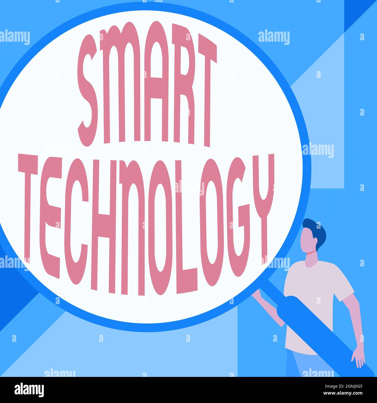 Writing Displaying Text Smart Technology Business Overview Used To