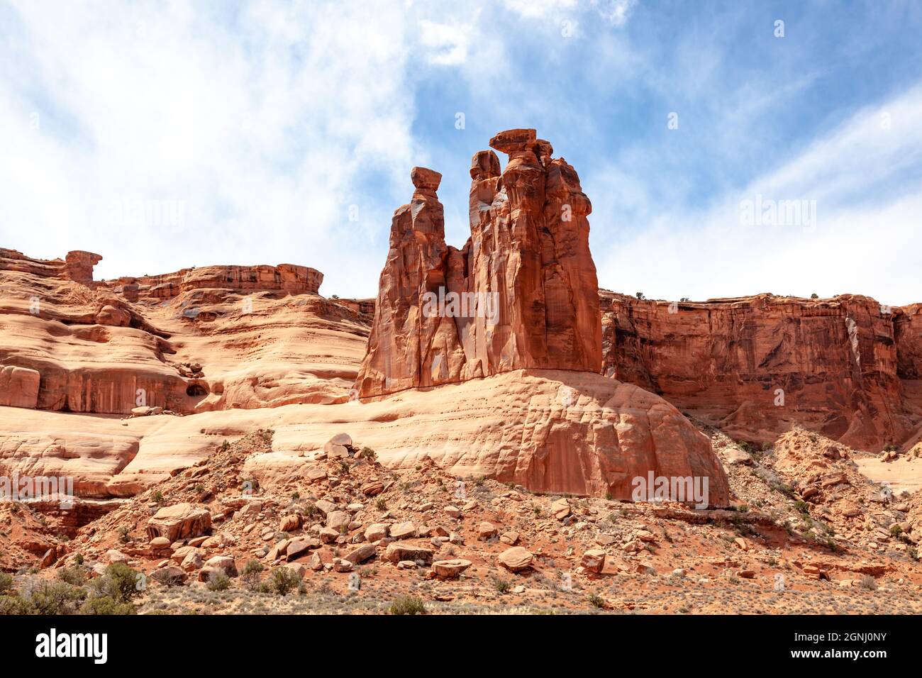 Three rock arches hi-res stock photography and images - Alamy